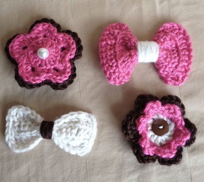 4 Tipos De Moños Tejidos A Crochet Para Hacer Con Tus Manos