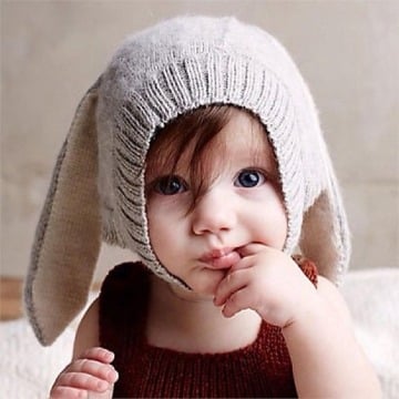 Ideas De Orejas De Conejo Para Niño En Gorros Tejidos
