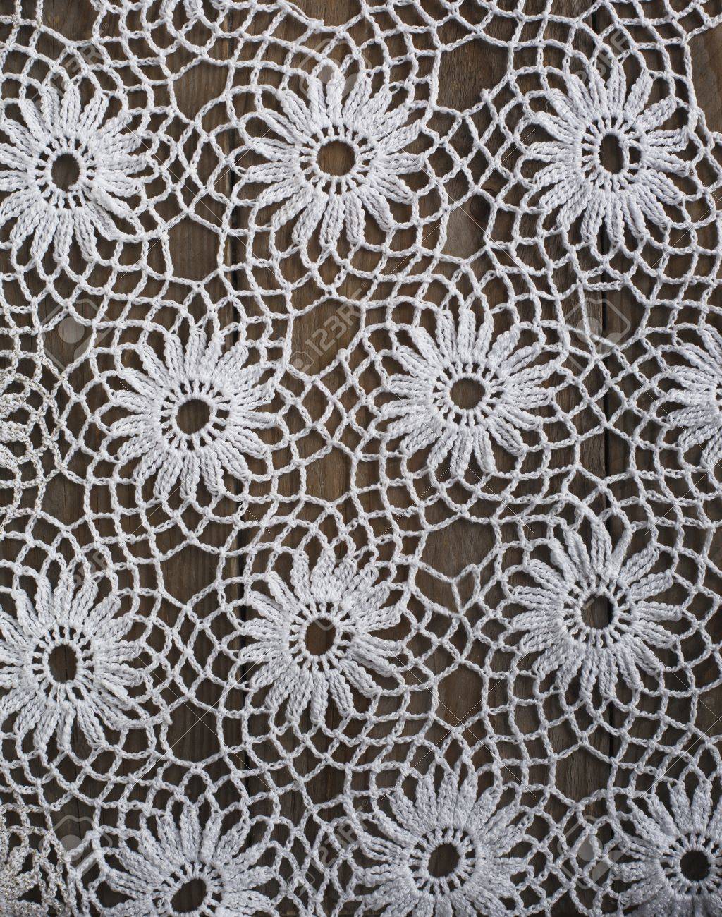 3 Manteles Tejidos A Crochet